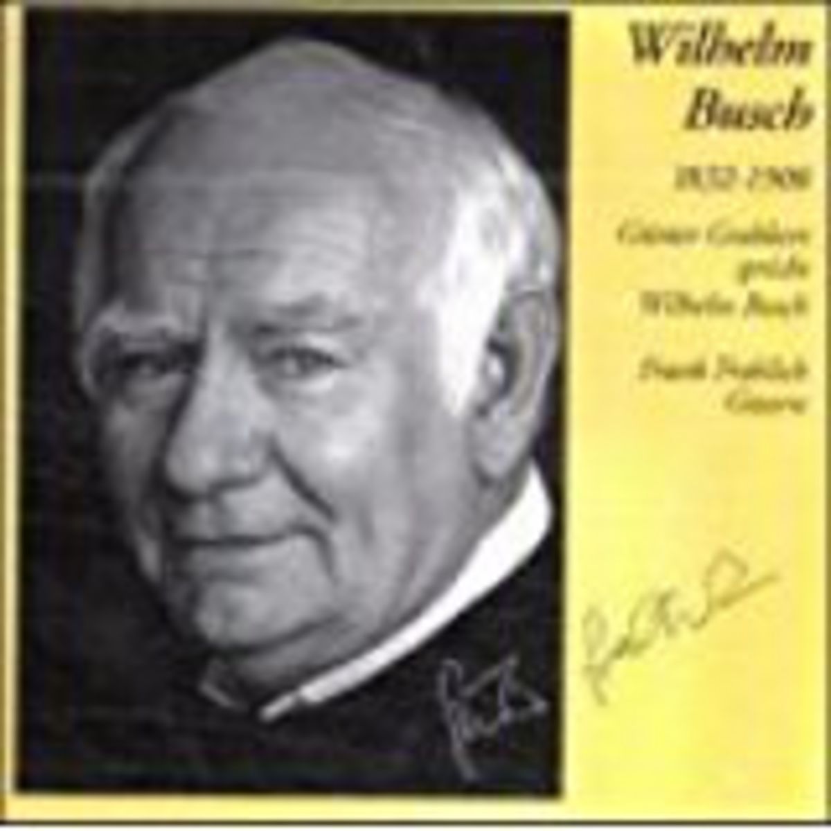 CD :: Günther Grabbert spricht Wilhelm Busch, Musik von Frank Fröhlich ...